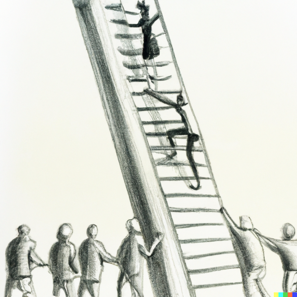 As you climb the ladder, who's gonna call you out? - Miguel Edwards
